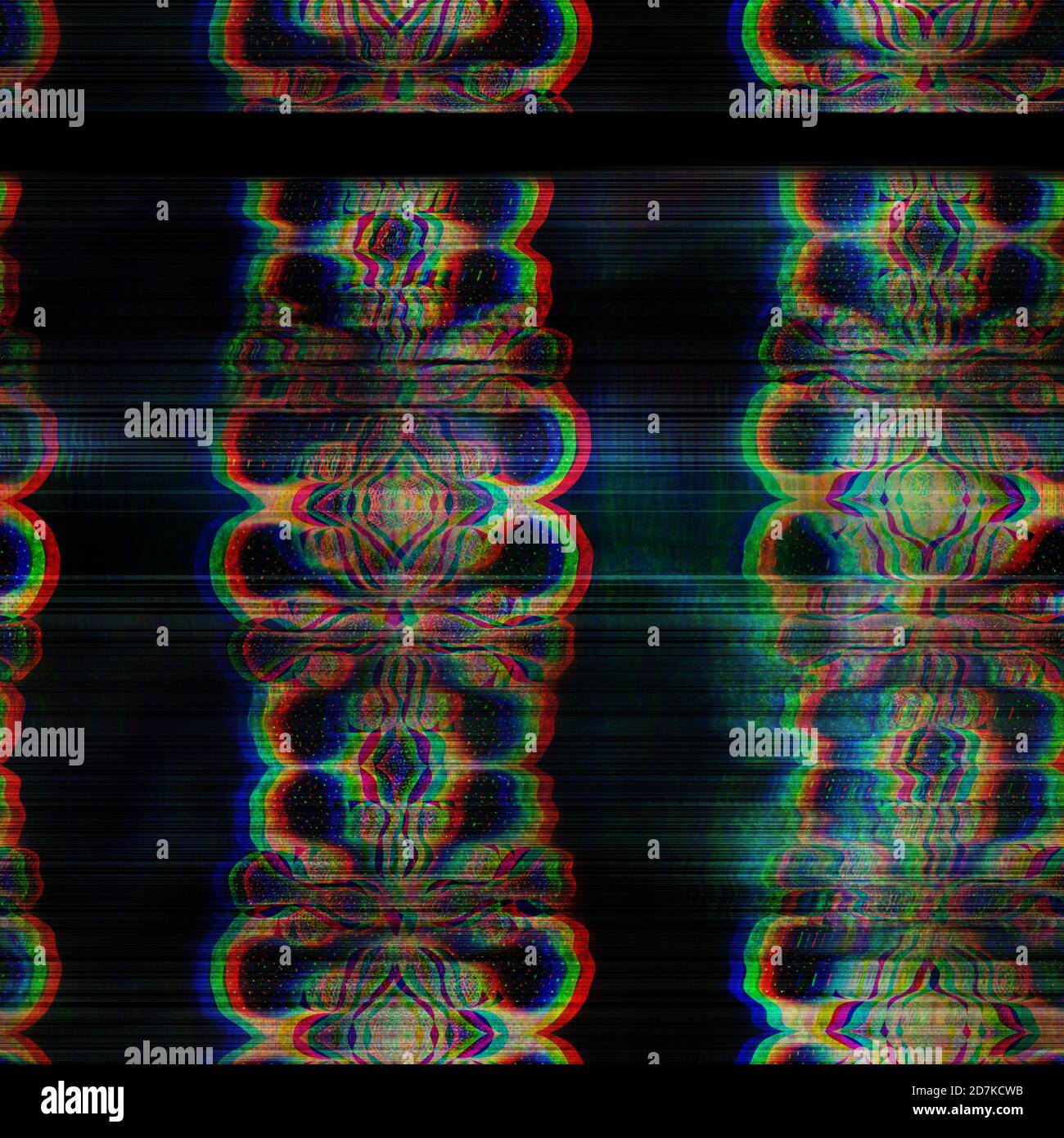 Seamless techno glitch RGB computer monitor noise Stock Photo - Alamy