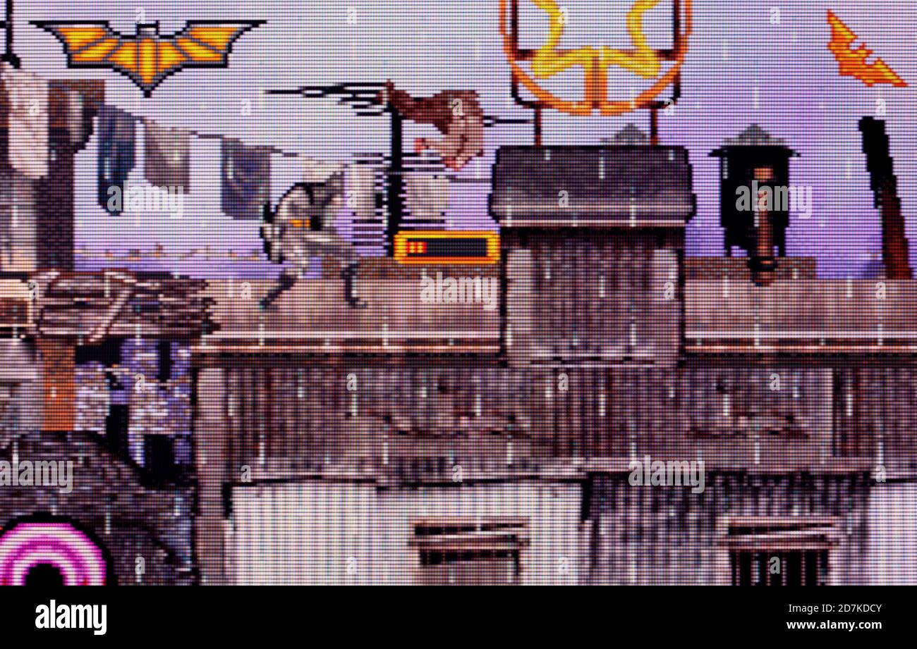 Batman Begins - Nintendo Game Boy Advance Videogame - Editorial use ...