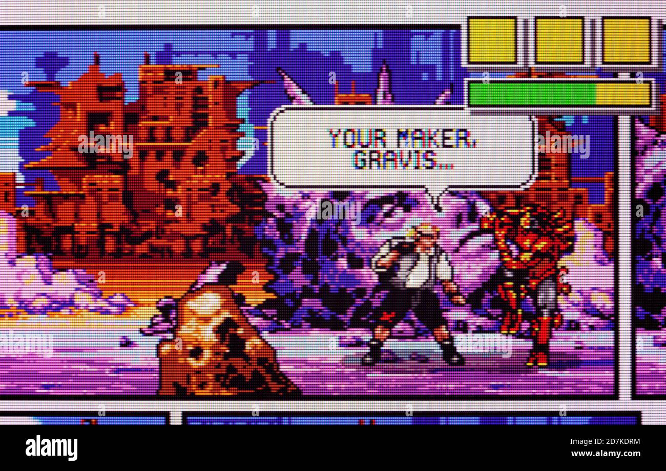 Comic Zone - Nintendo Game Boy Advance Videogame - Editorial use only ...