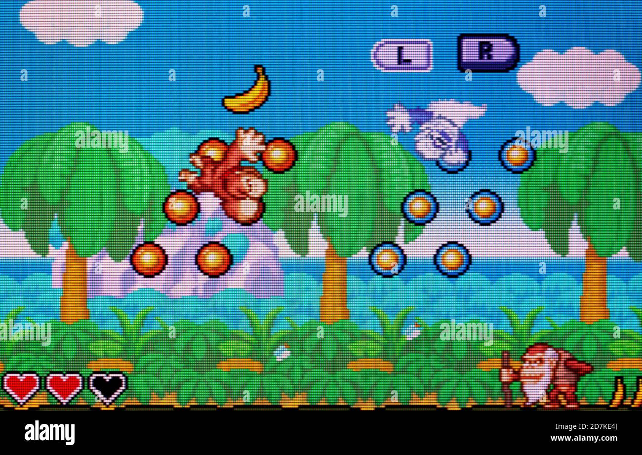 DK King of Swing - Nintendo Game Boy Advance Videogame - Editorial use ...