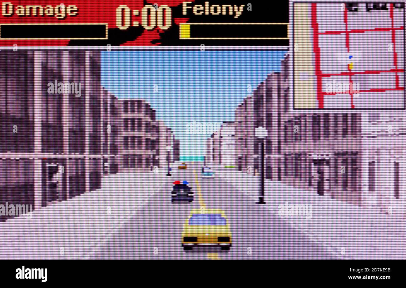 Driver 2 Advance - Nintendo Game Boy Advance Videogame - Editorial use ...