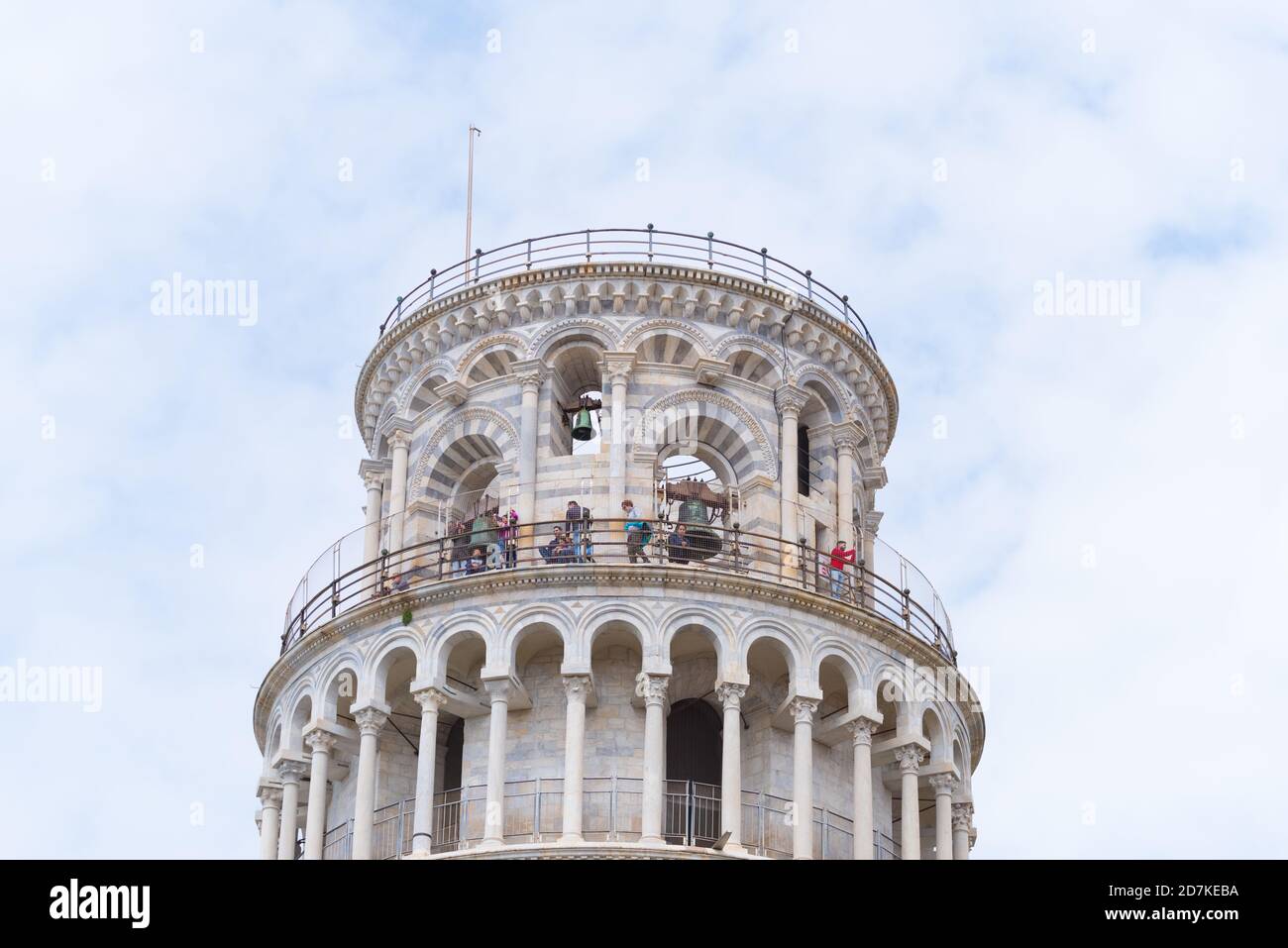 The leaning tower of pisa top view hi-res stock photography and images ...