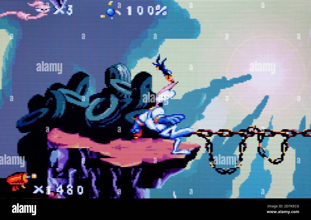 Earthworm Jim - Nintendo Game Boy Advance Videogame - Editorial use only Stock Photo - Alamy