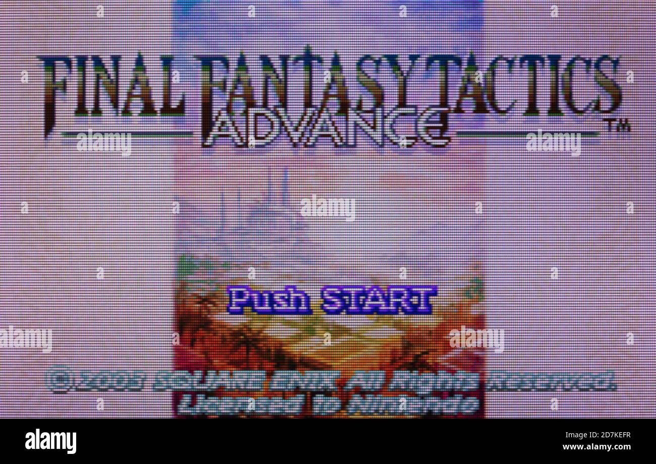 Final Fantasy Tactics Advance - Nintendo Game Boy Advance Videogame ... Final Fantasy Tactics Advance - Nintendo Game Boy Advance Videogame ...