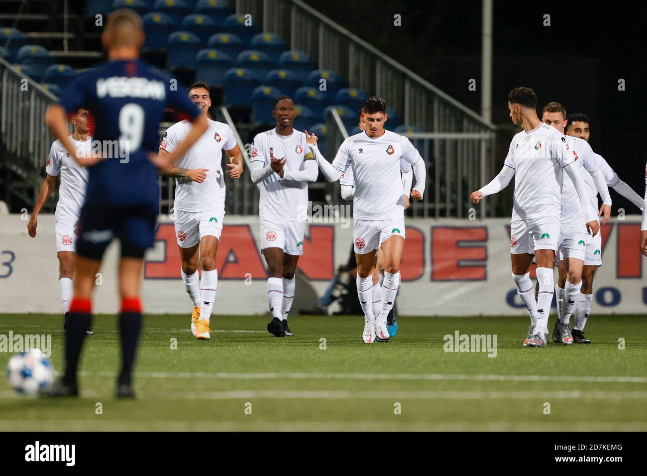 VELSEN-ZUID , 23-10-2020 , Rabobank IJmond Stadion , Dutch football ...