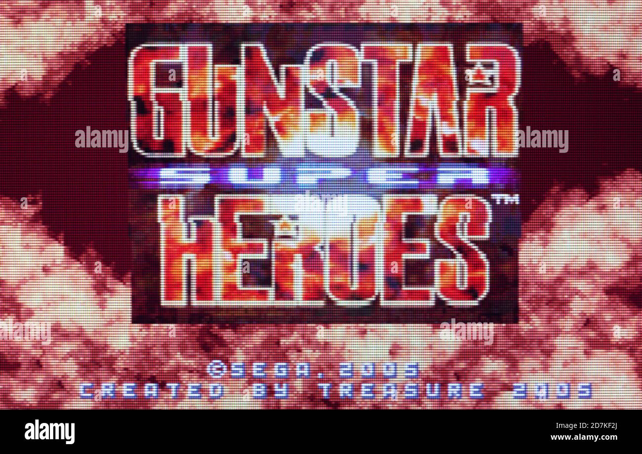Super Gunstar Heroes - Nintendo Game Boy Advance Videogame - Editorial ...