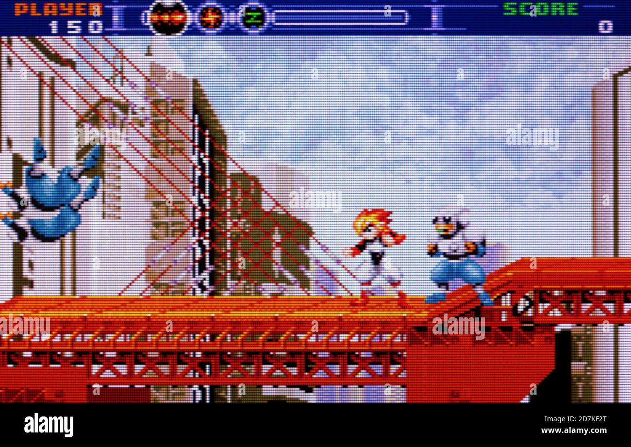 Super Gunstar Heroes - Nintendo Game Boy Advance Videogame - Editorial ...