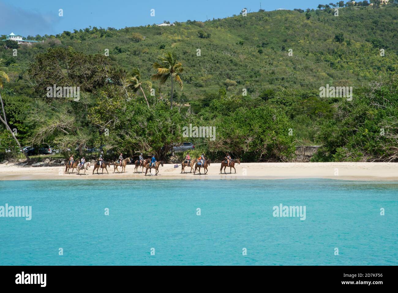 Frederiksted, St. Croix, US Virgin Islands-February 17, 2020: Tourists ...