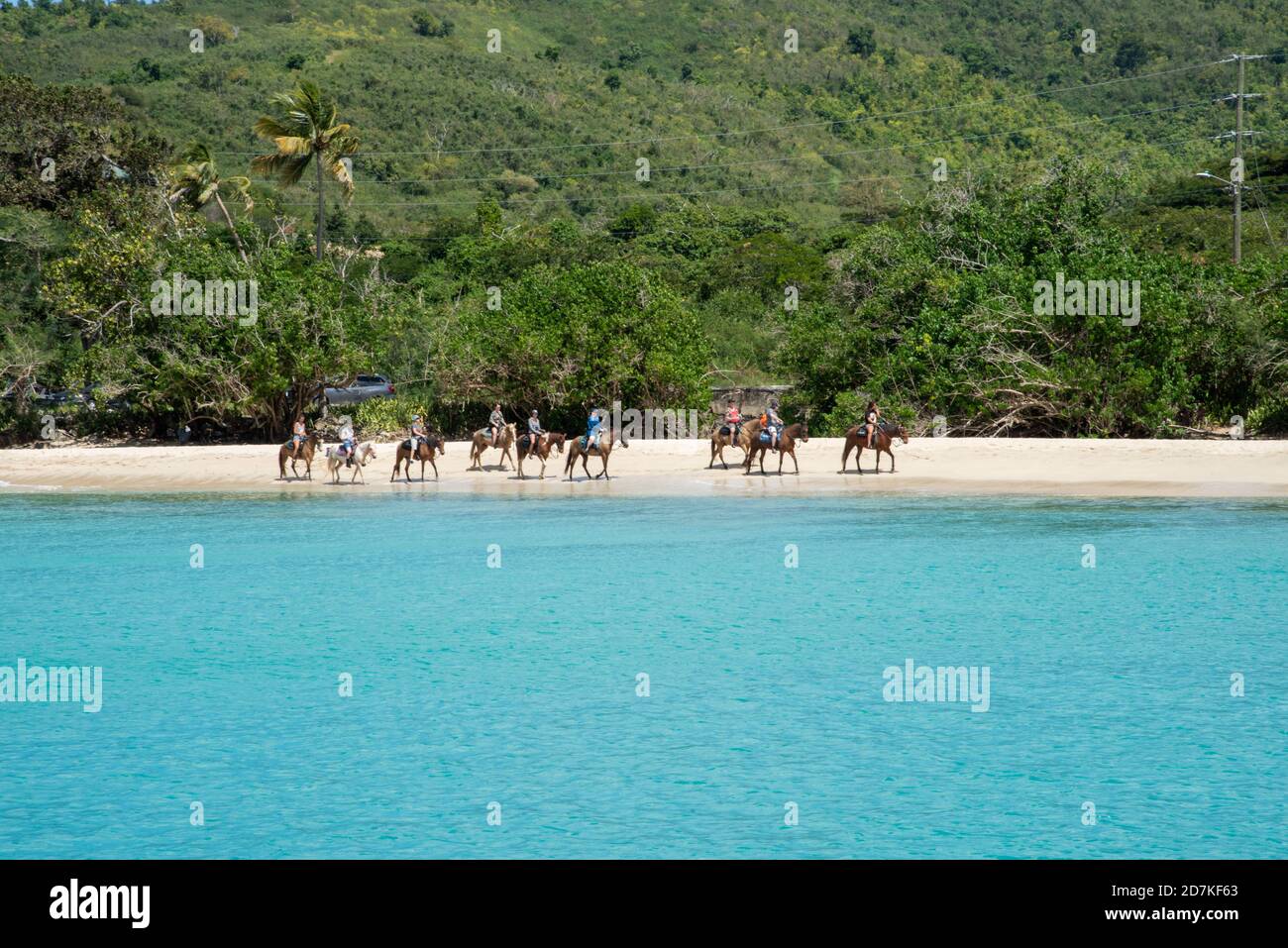 Frederiksted, St. Croix, US Virgin Islands-February 17, 2020: Tourists ...