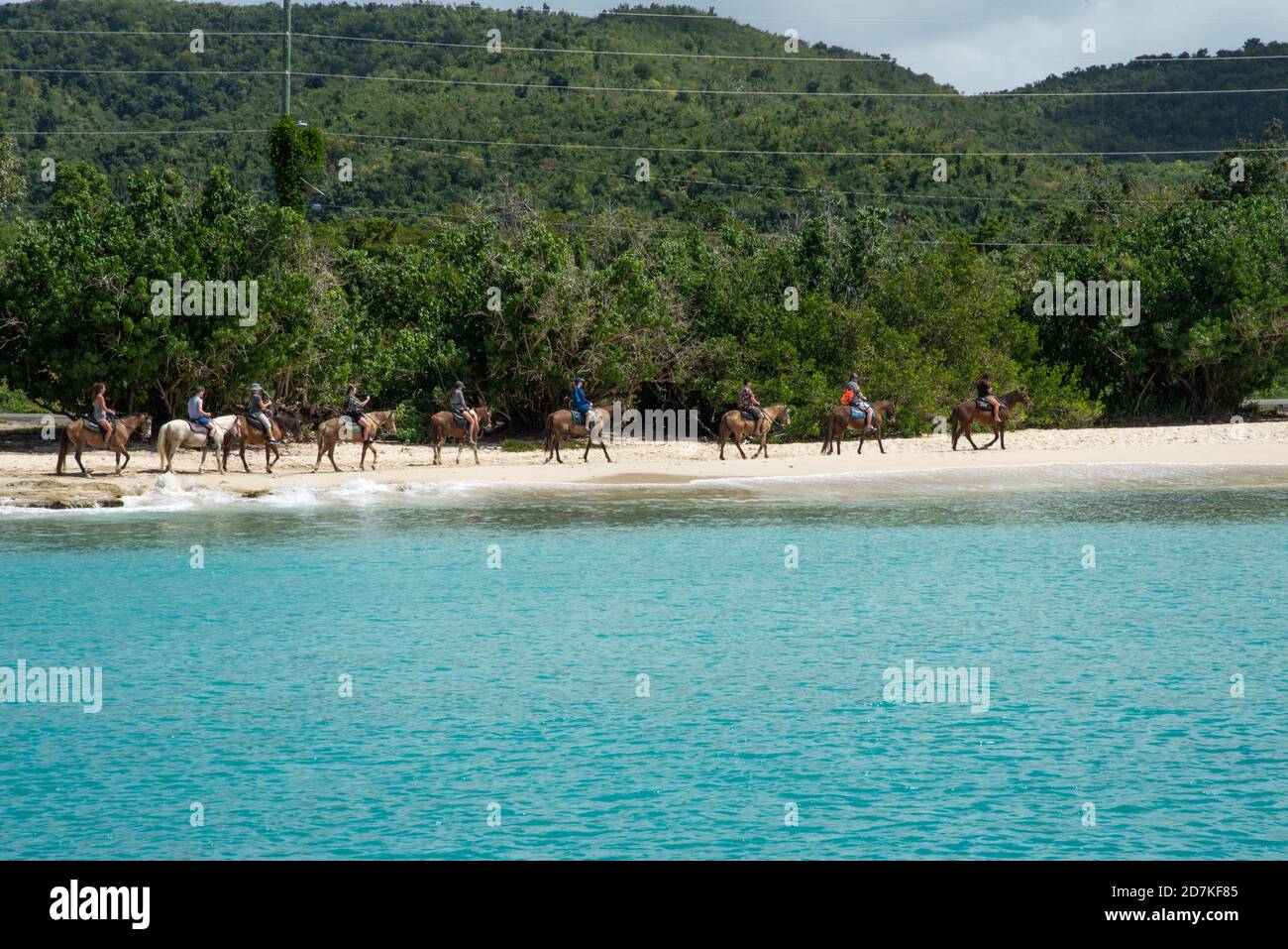 Frederiksted, St. Croix, US Virgin Islands-February 17, 2020: Tourists ...