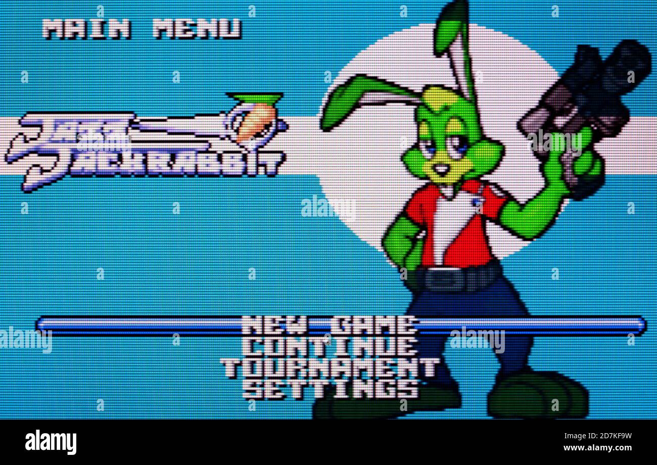 Jazz Jackrabbit - Nintendo Game Boy Advance Videogame - Editorial use ...
