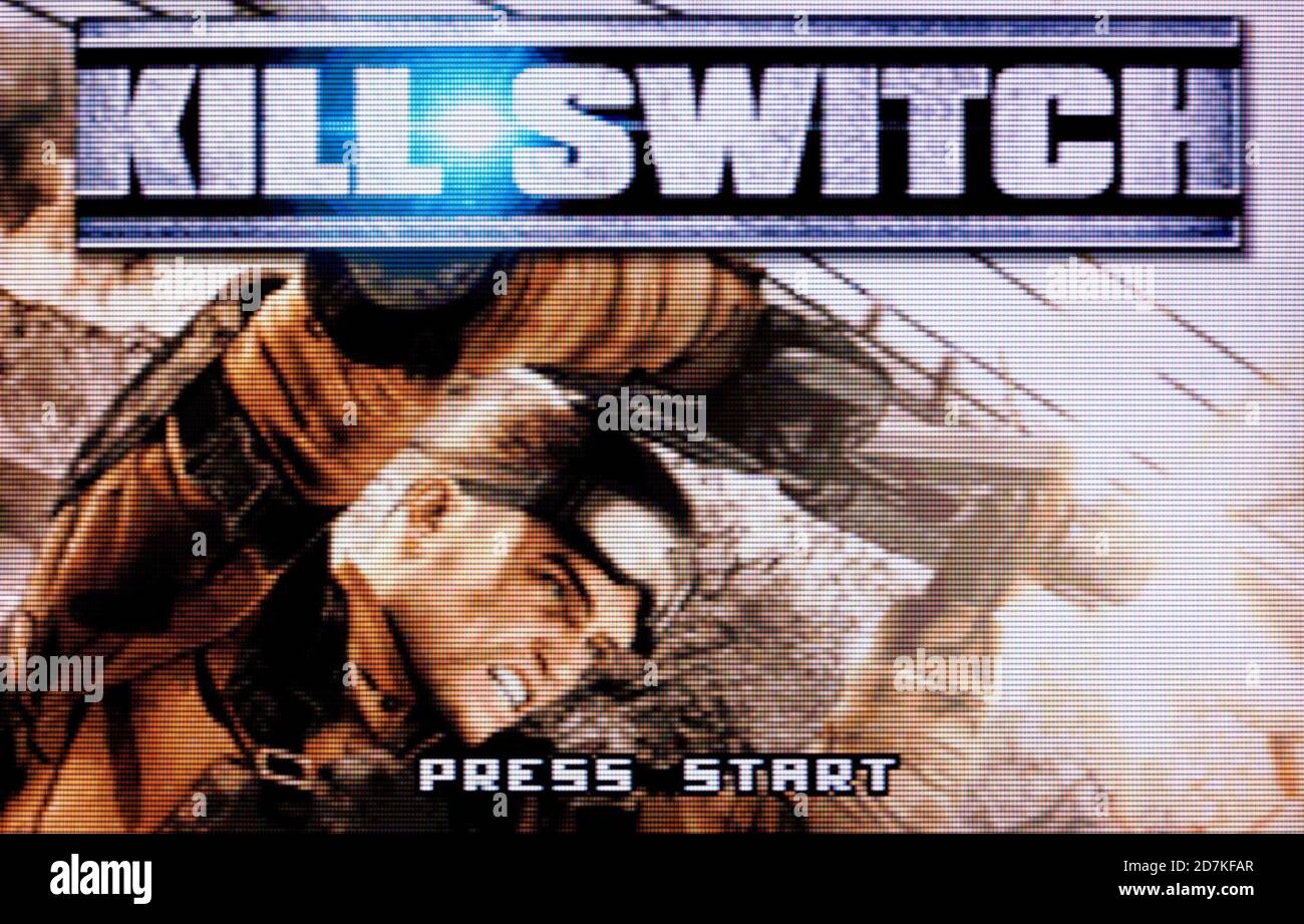 Kill Switch - Nintendo Game Boy Advance Videogame - Editorial use only ...