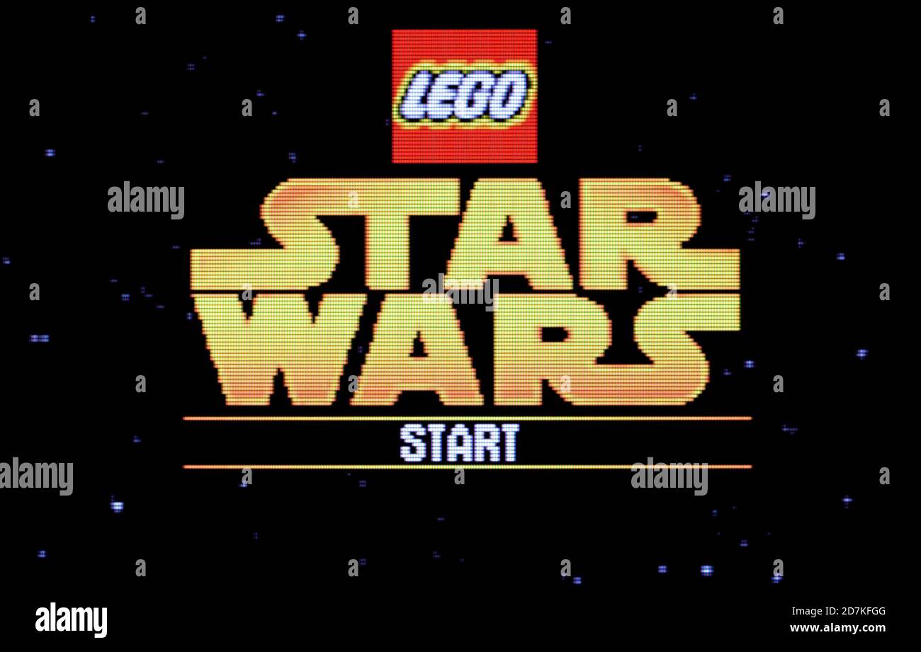 LEGO Star Wars - Nintendo Game Boy Advance Videogame - Editorial use ...