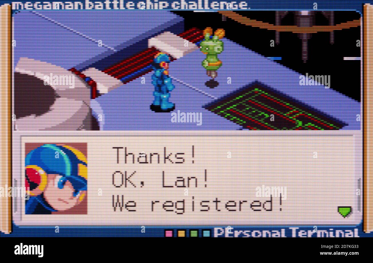 Megaman Battle Chip Challenge - Nintendo Game Boy Advance Videogame ...