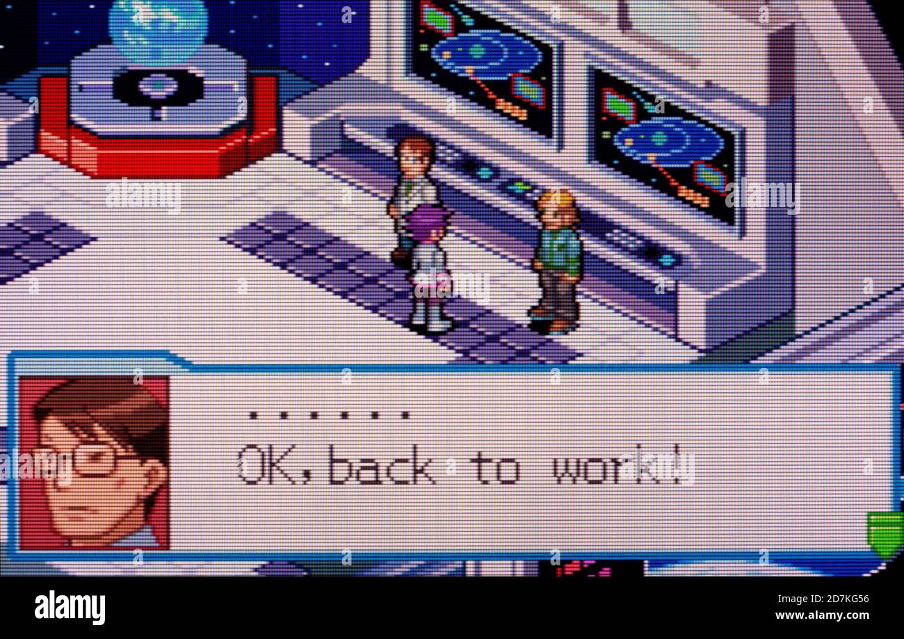 Megaman Battle Network 4 Red Sun - Nintendo Game Boy Advance Videogame - Editorial use only ...