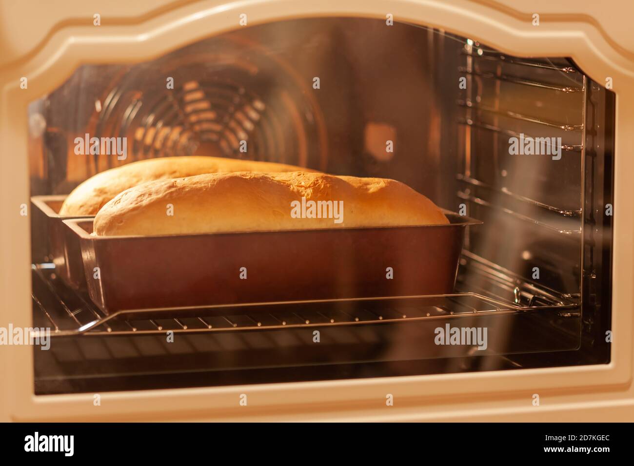 homemade bread is baked Stock Photo - Alamy