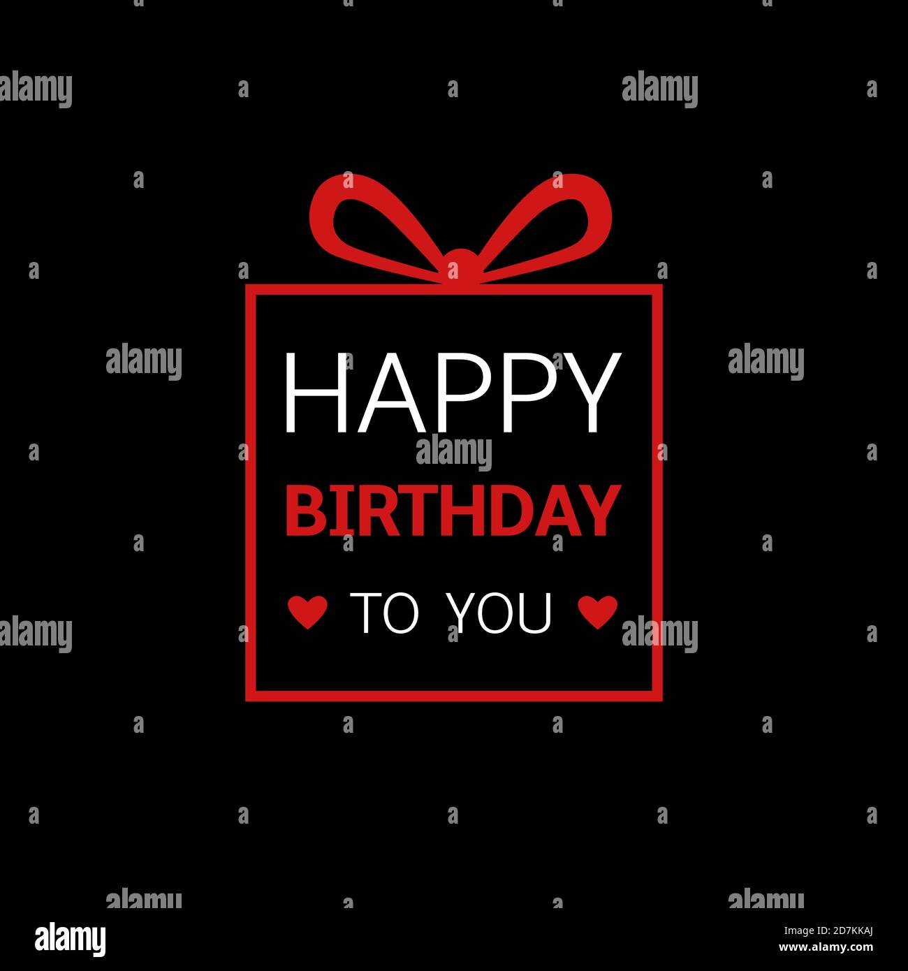 Line happy birthday party hi-res stock photography and images - Alamy