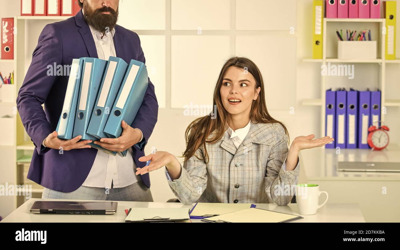 Personal assistant. Shake off responsibility. Unfair distribution of ...