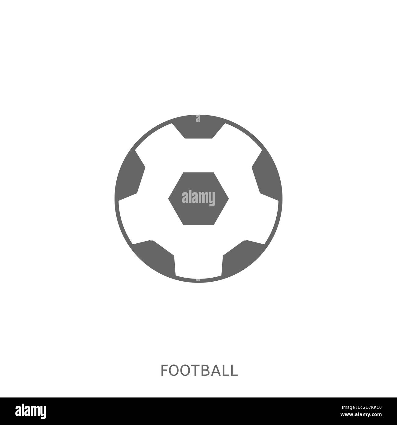 Football soccer ball icon vector Stock Vector Image & Art - Alamy
