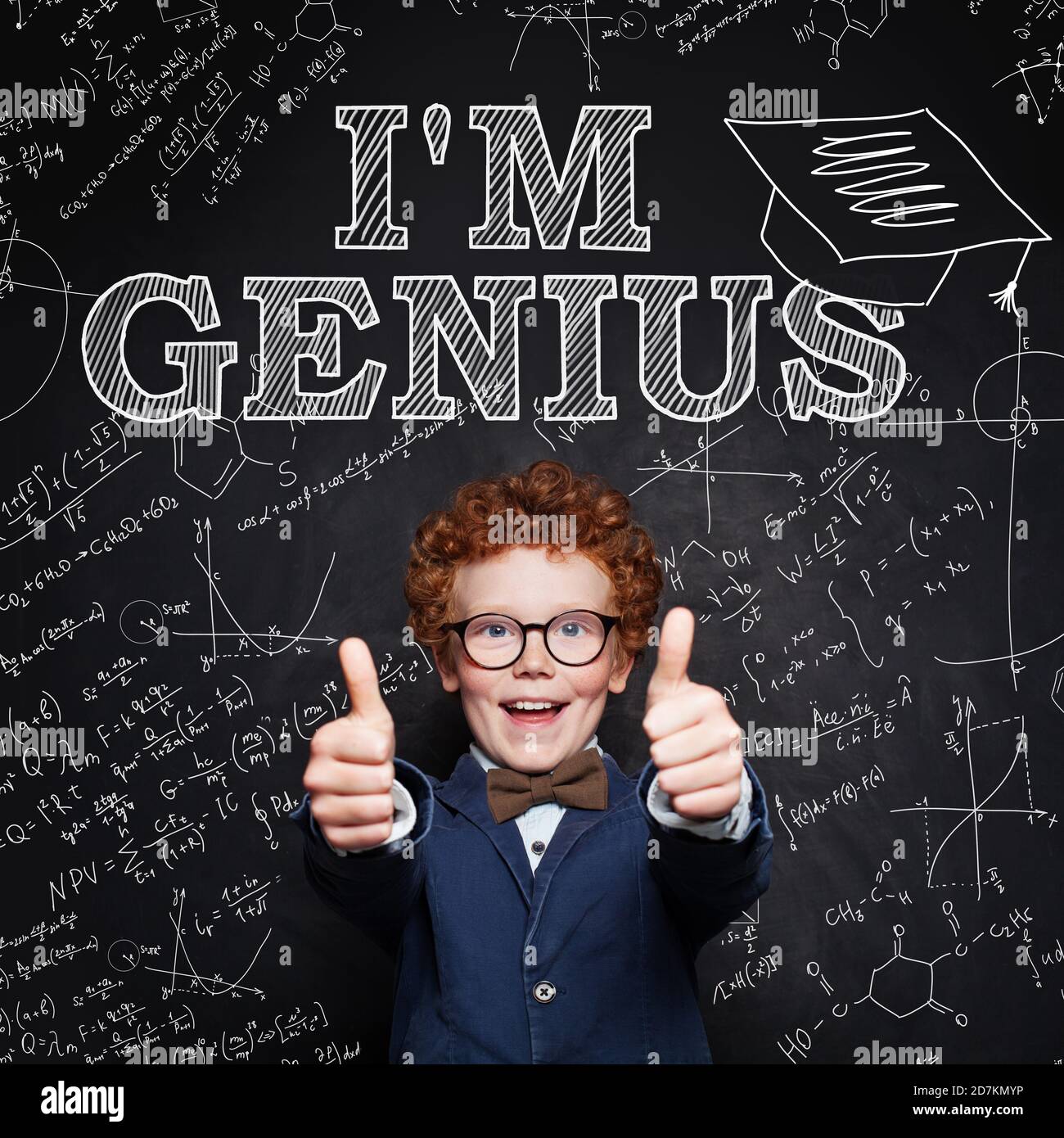 Ginger boy thumb up hi-res stock photography and images - Alamy