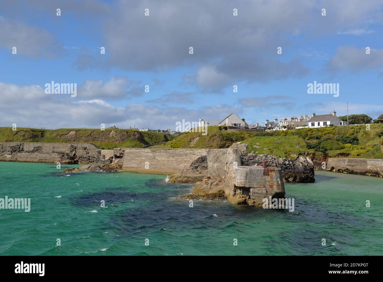 Port of Ness Harbour, Isle of Lewis, Outer Hebrides, Scotland Stock ...