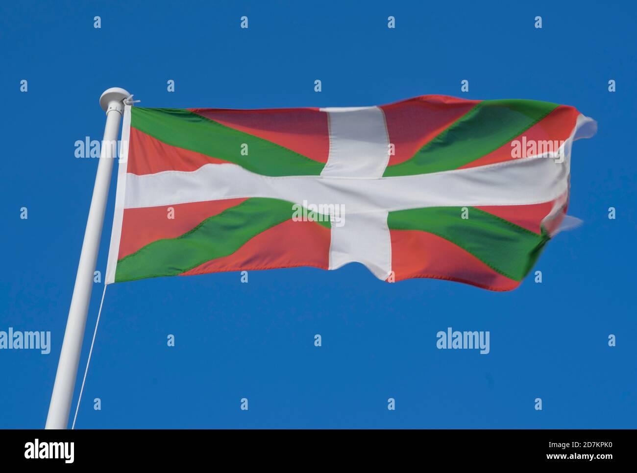 Flag of the Basque country in Spain as part of flags of autonomous ...