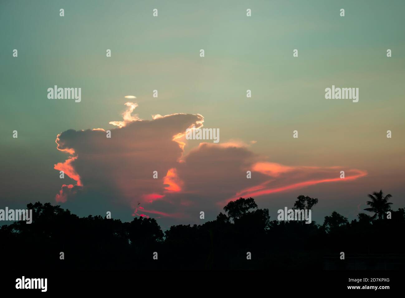 Beautiful evening landscape on hi-res stock photography and images - Alamy