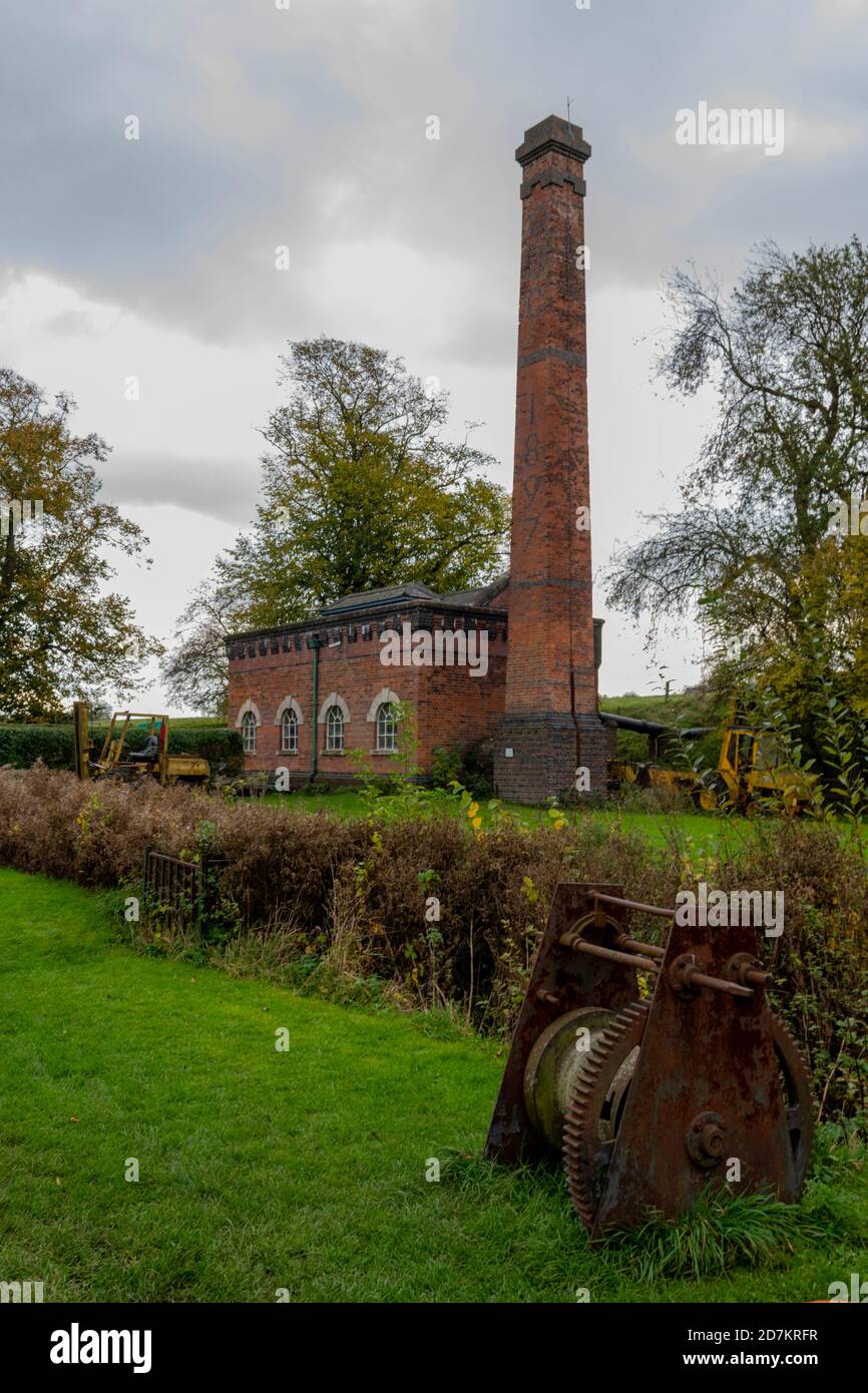 the victorian water pumping station and engin house on the grand union ...
