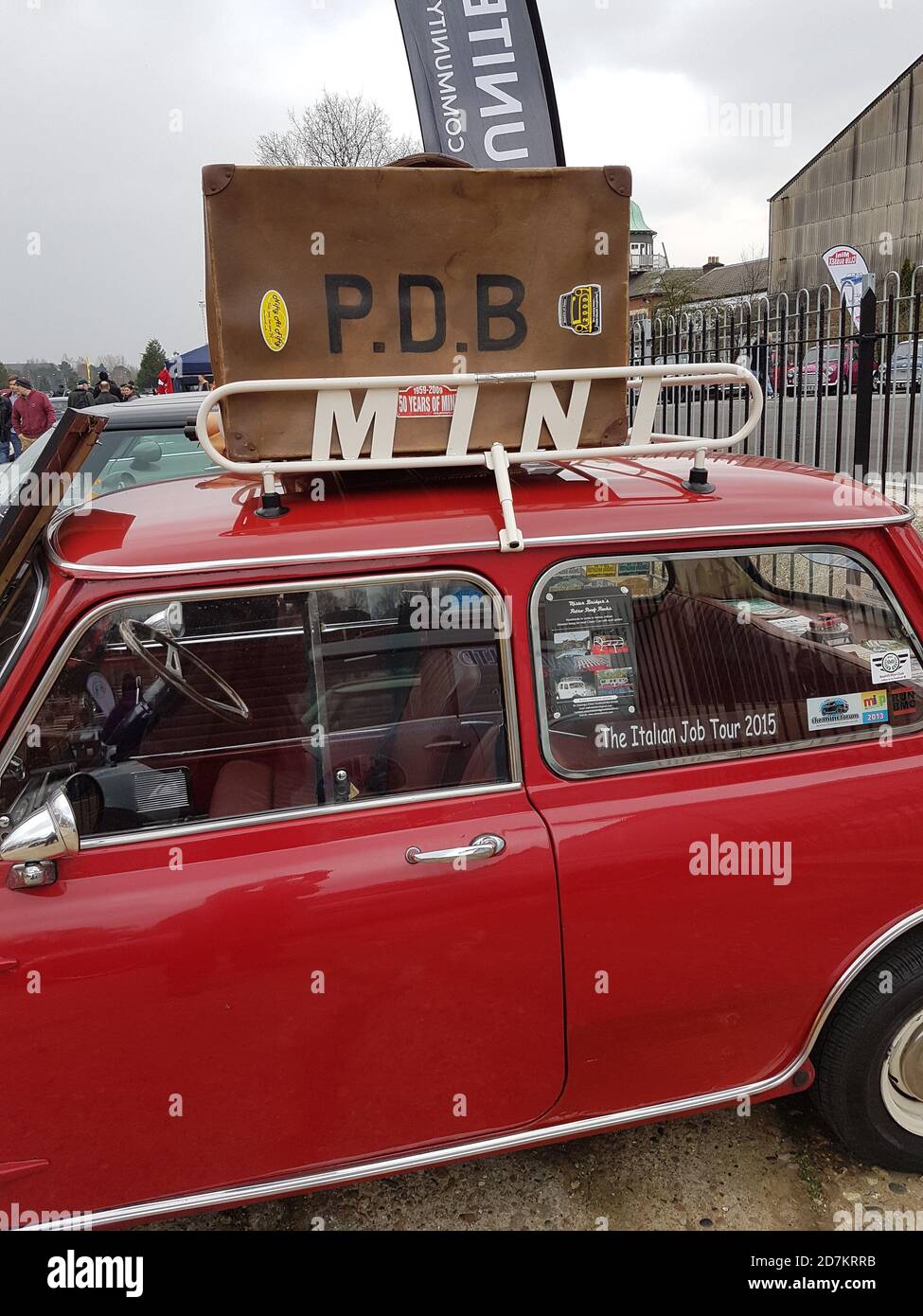 Classic Mini at Brooklands Museum car show Stock Photo - Alamy