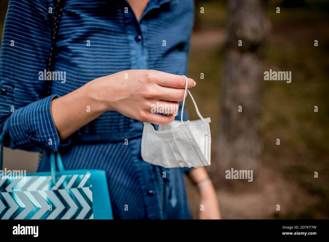 Removing mask hi-res stock photography and images - Alamy