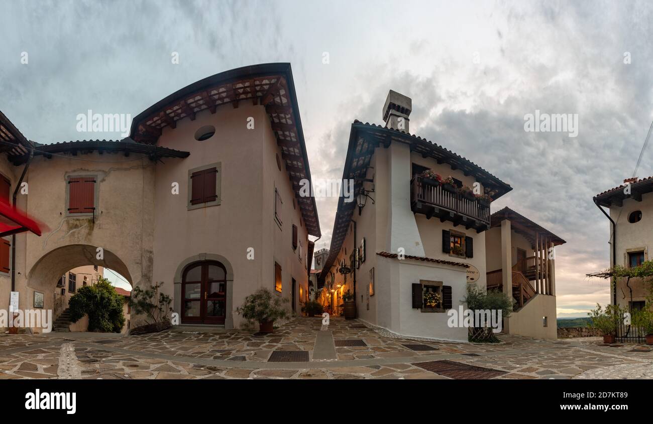 Courtyard square windows hi-res stock photography and images - Alamy