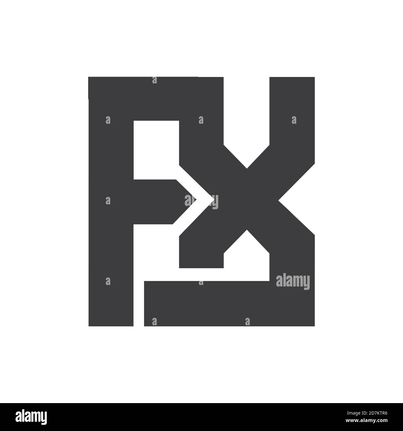 Initial letter fx logo or xf logo vector design template Stock Vector ...