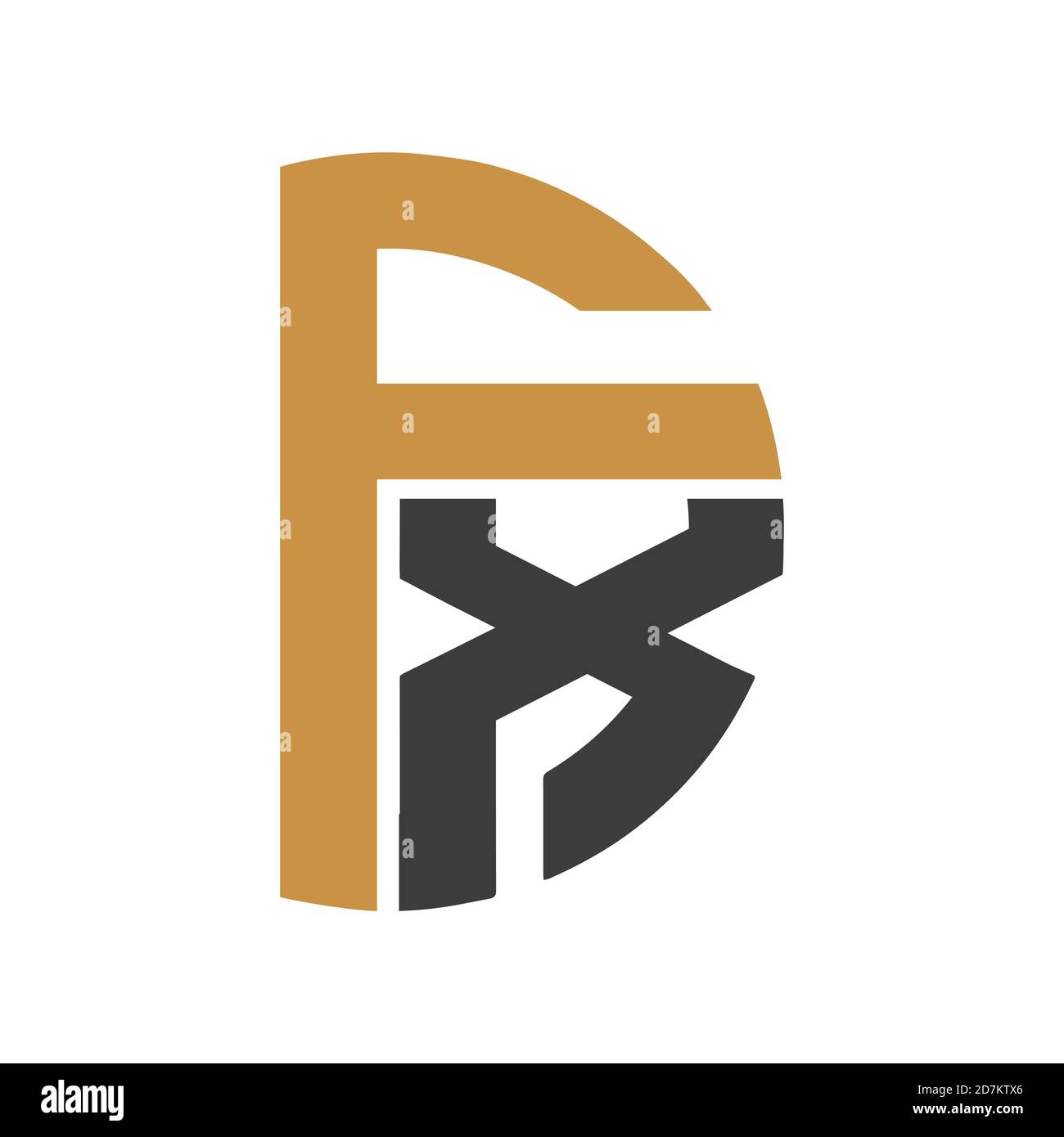 Initial letter fx logo or xf logo vector design template Stock Vector ...