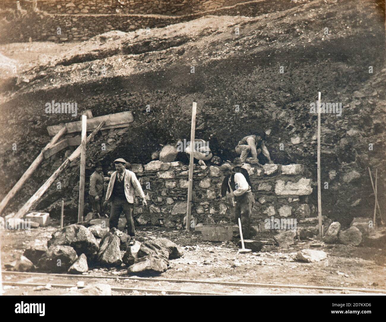 Civil works for the new hydro power plant in Grosotto, Valtellina ...