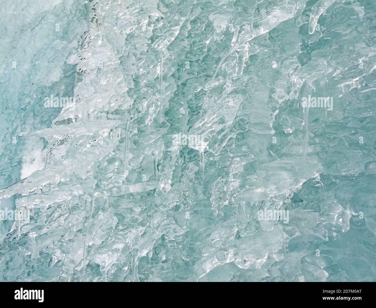 White shot waterfall in snowy hi-res stock photography and images - Alamy