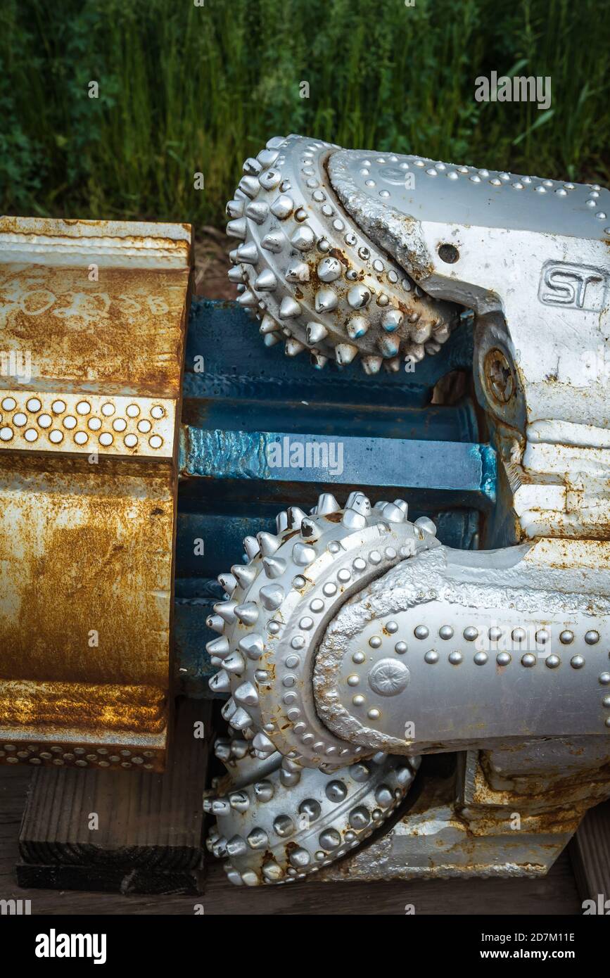 Pipe line drilling Stock Photo - Alamy