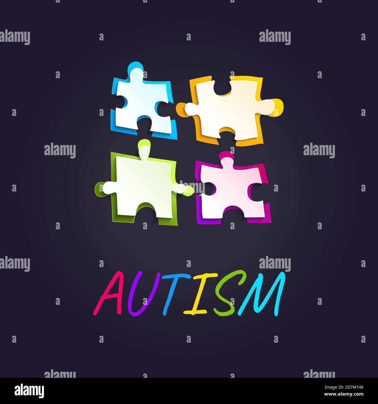 Autism puzzle High Resolution Stock Photography and Images - Alamy