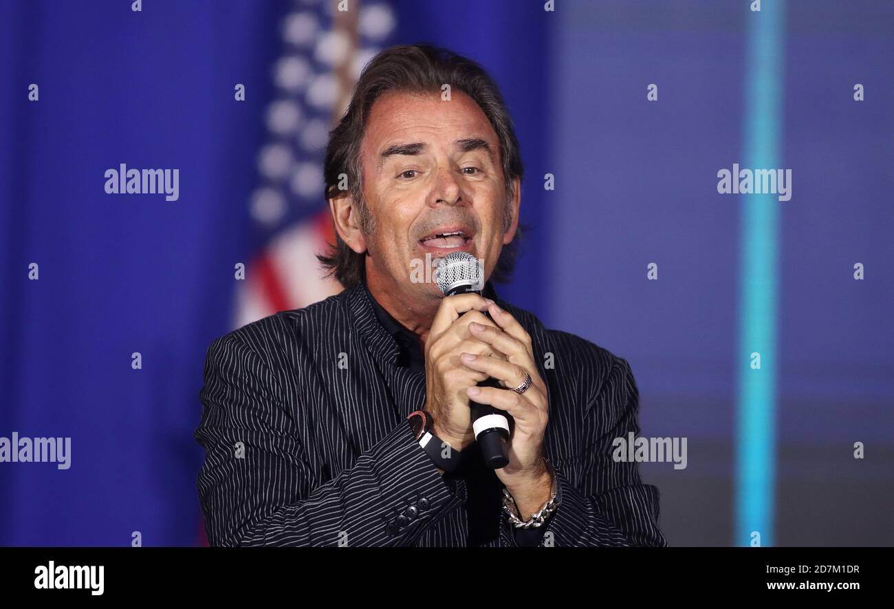Raleigh, North Carolina, USA. 23rd Oct, 2020. JONATHAN CAIN, singer ...