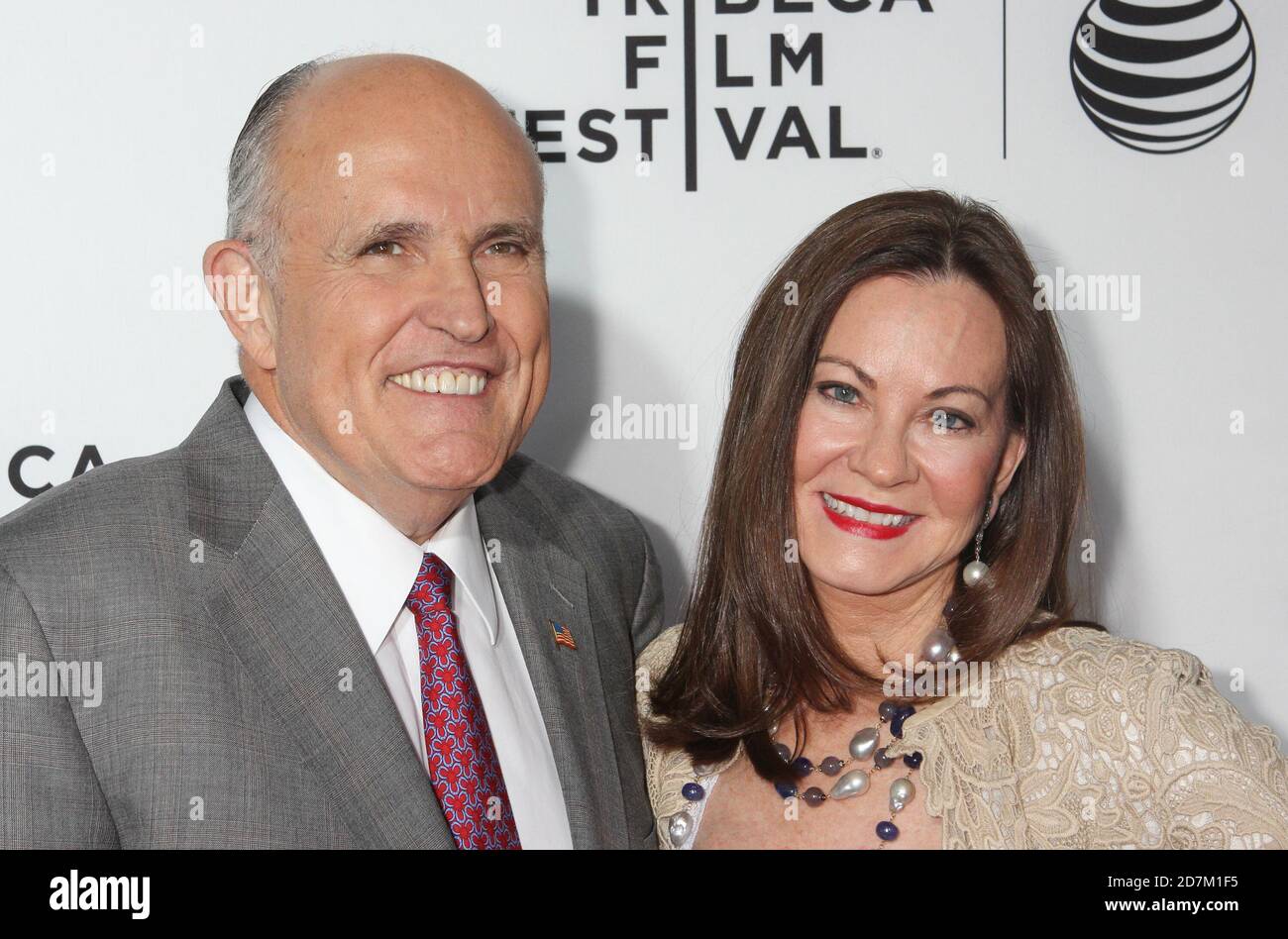 Rudolph "Rudy" Giuliani and wife Judith Nathan Giuliani attend the ...