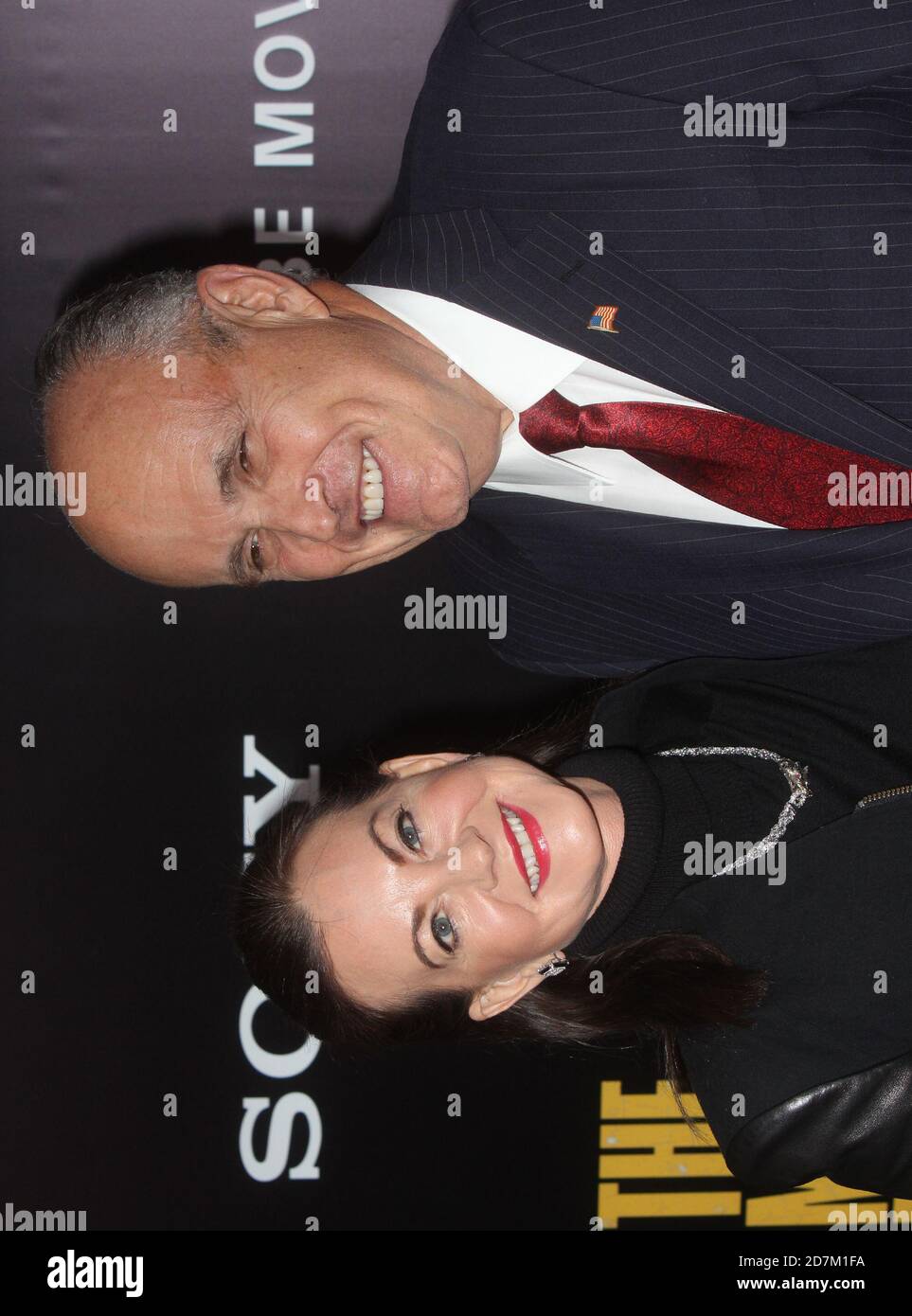 Rudy Giuliani and wife Judith Nathan Giuliani attend the world premiere ...