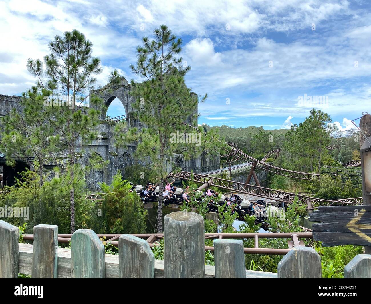 Orlando,FL/USA-8/30/20: The exciting Hagrid's Magical Creatures roller ...