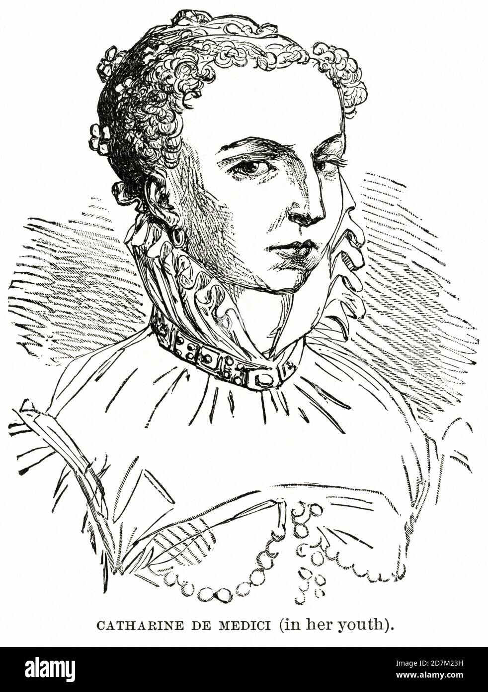 Portrait of catherine de medici Cut Out Stock Images & Pictures - Alamy