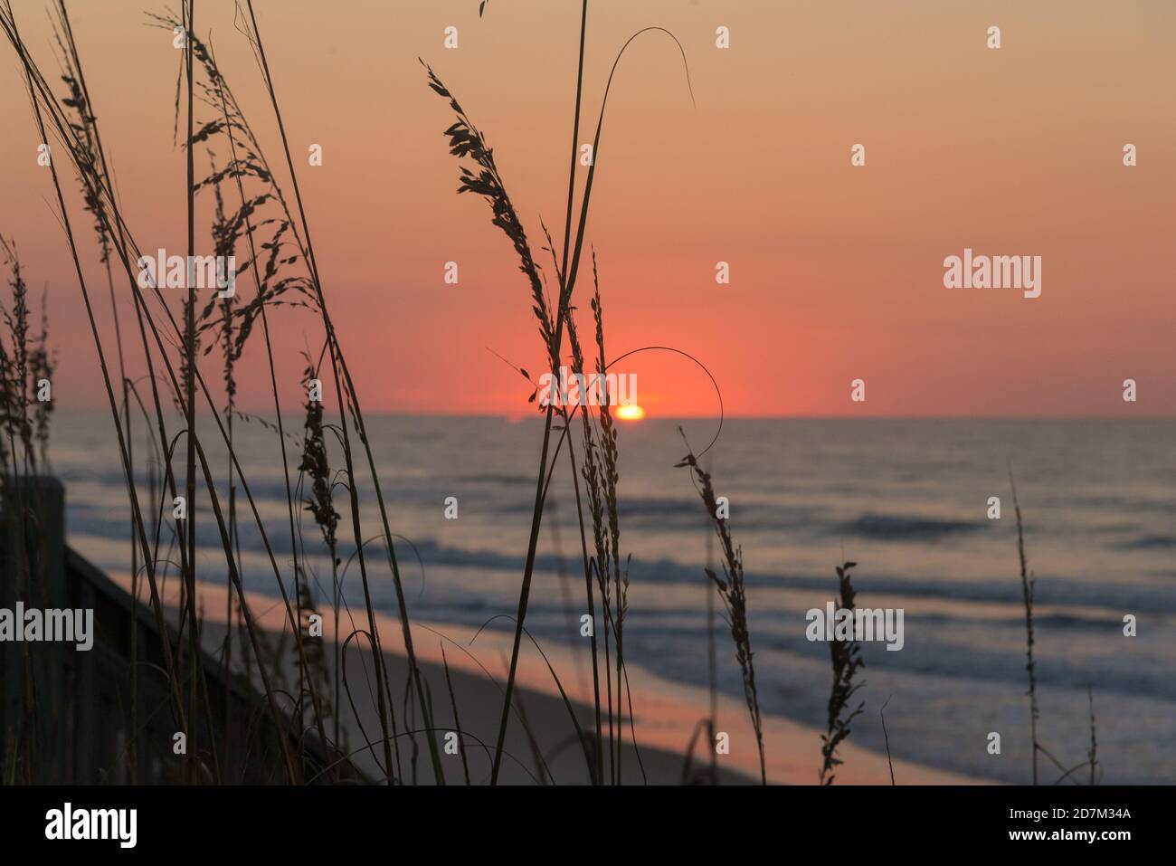 Sunset in the summer at Topsail Island, North Carolina. Photo by Liz ...