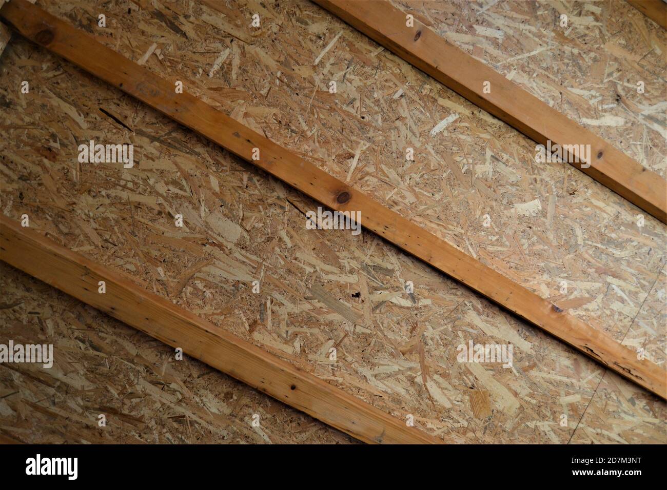 Vintage house wooden column and roof plates. Wooden roof is supported ...