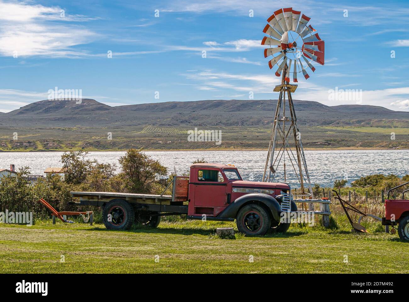 Riesco Island, Chile - December 12, 2008: Posada Estancia Rio Verde ...
