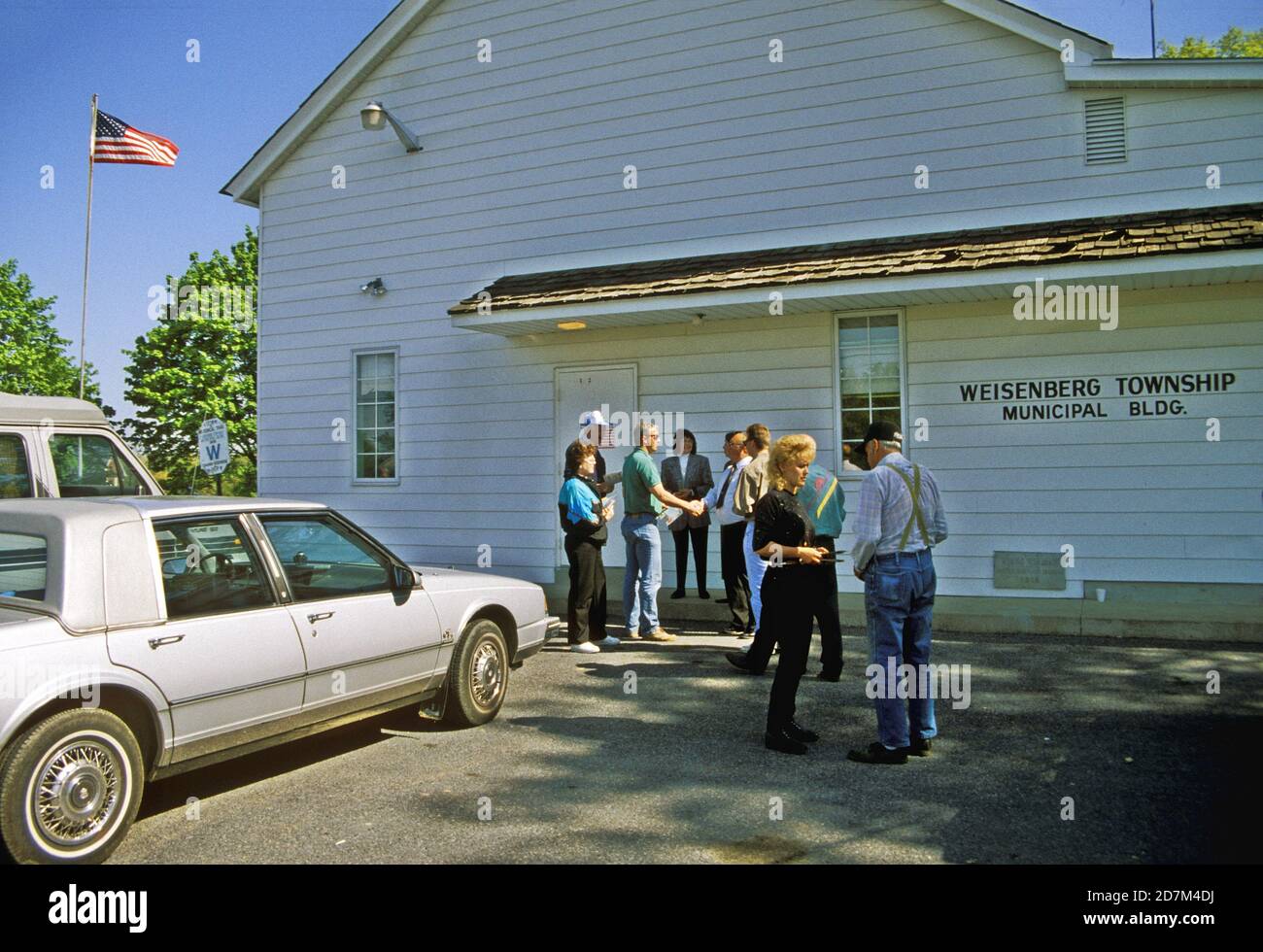 Rural polling station hi-res stock photography and images - Alamy