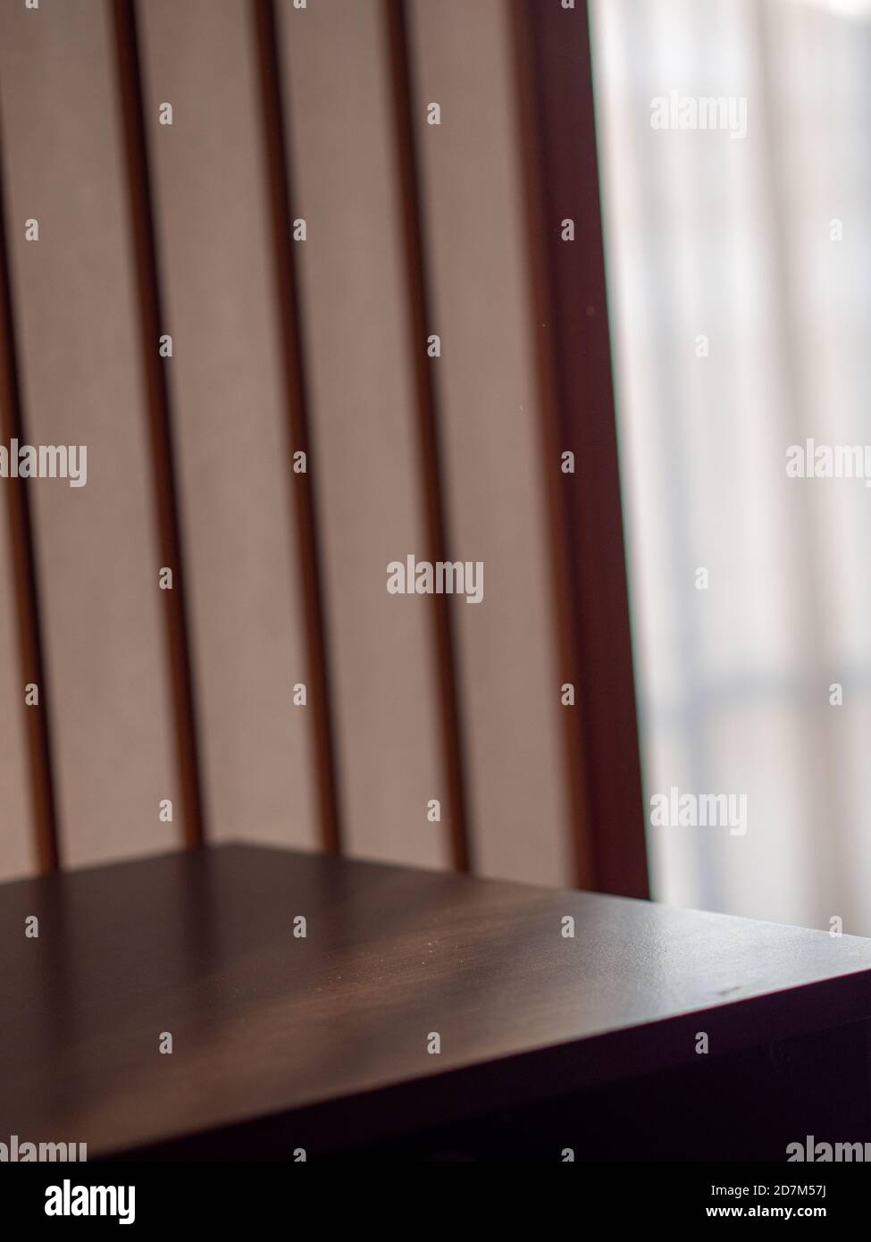 Light and shadows being cast through a paper door Stock Photo - Alamy