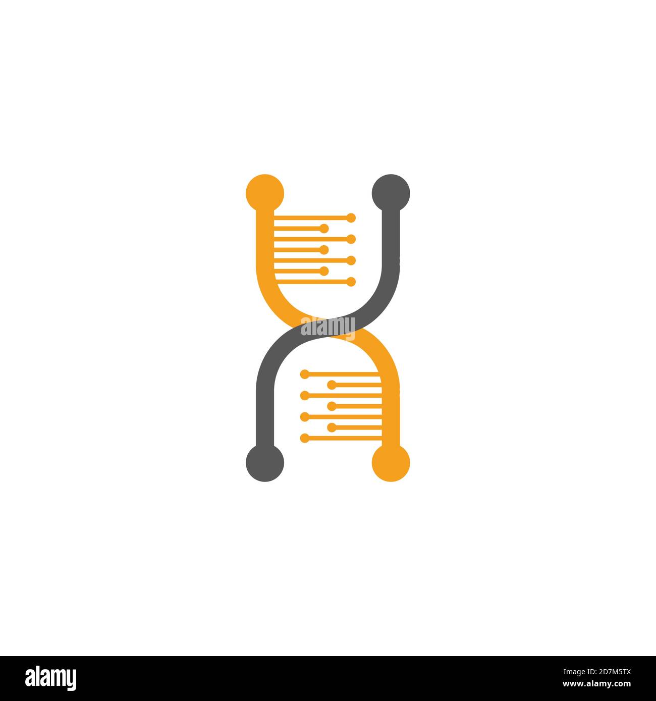 Dna model design art Stock Vector Images - Alamy