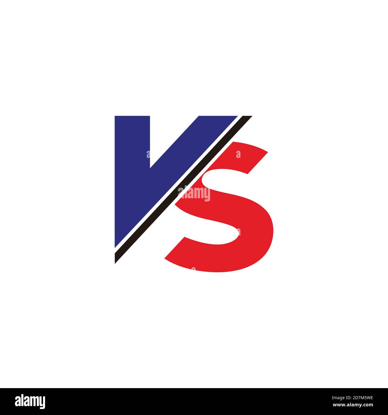 Vs letter design Cut Out Stock Images & Pictures - Alamy