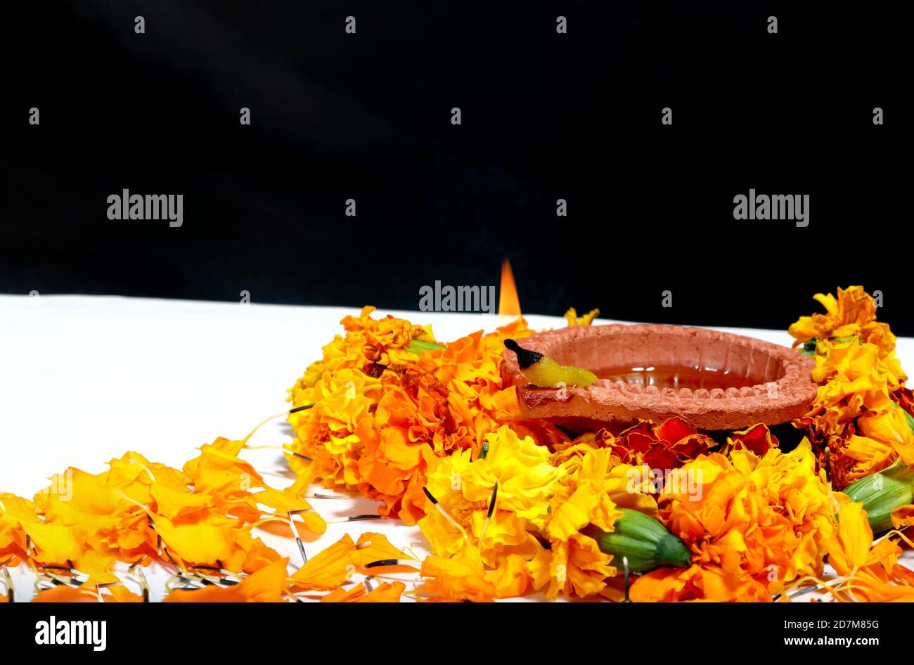Diwali Diya, oil lamp beautifully decorated on the festive occasion of ...